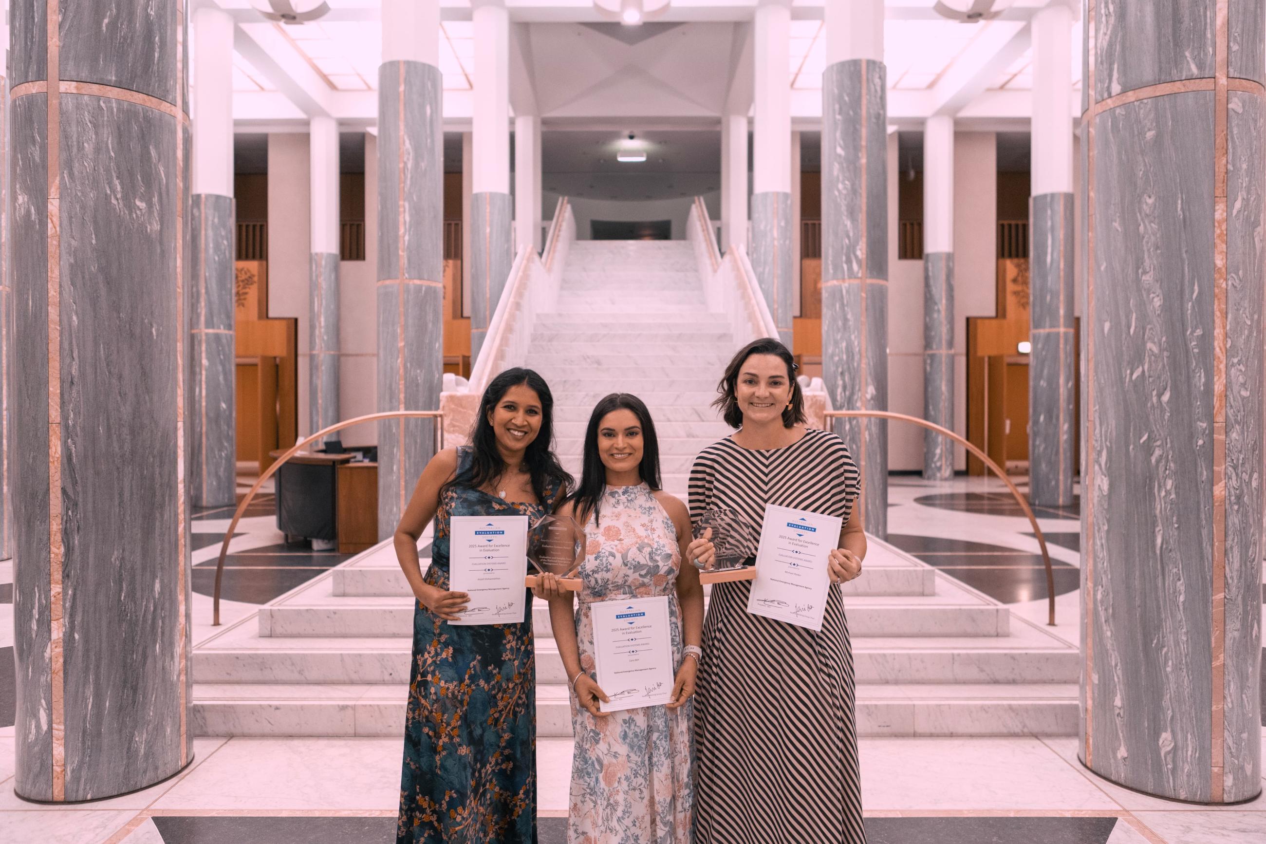 Evaluation and Insights Team takes home the National Award | NEMA